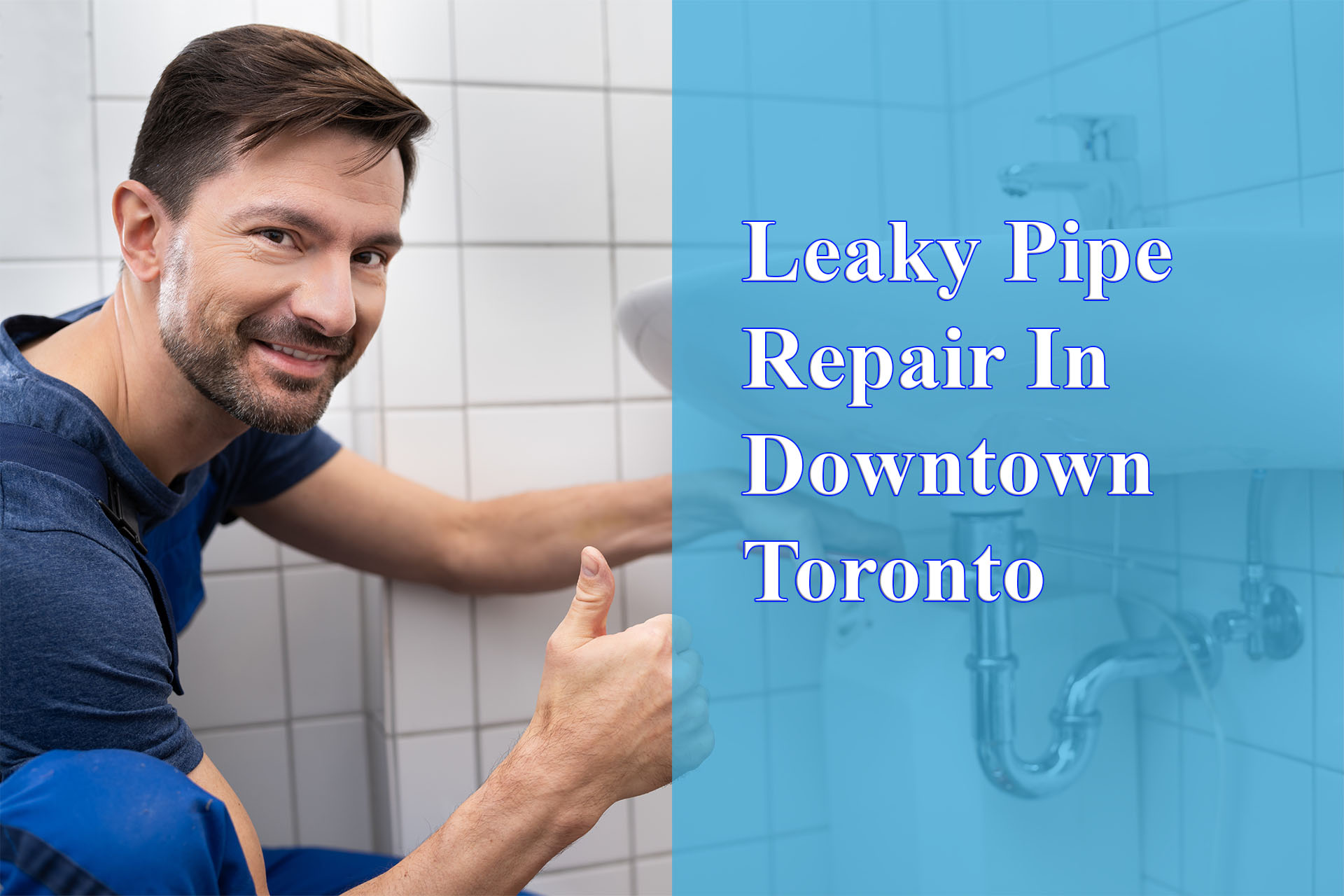 Leaky Pipe Repair In Downtown Toronto –Best Plumbing Company